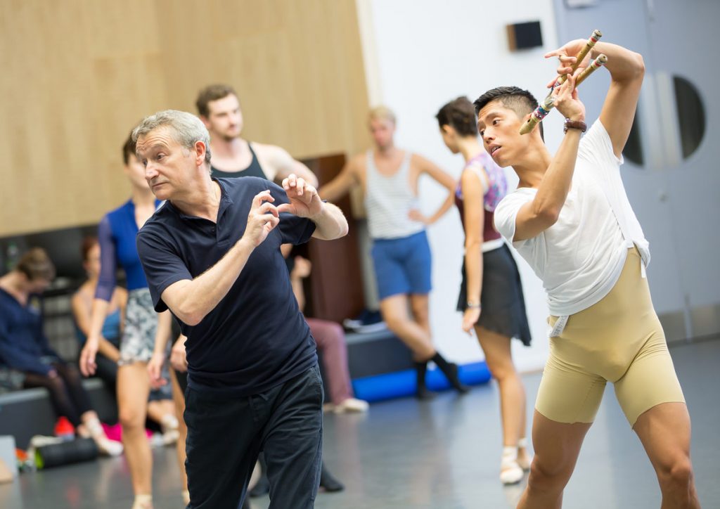 David Bintley, choreographer and director of Birmingham Royal Ballet ...
