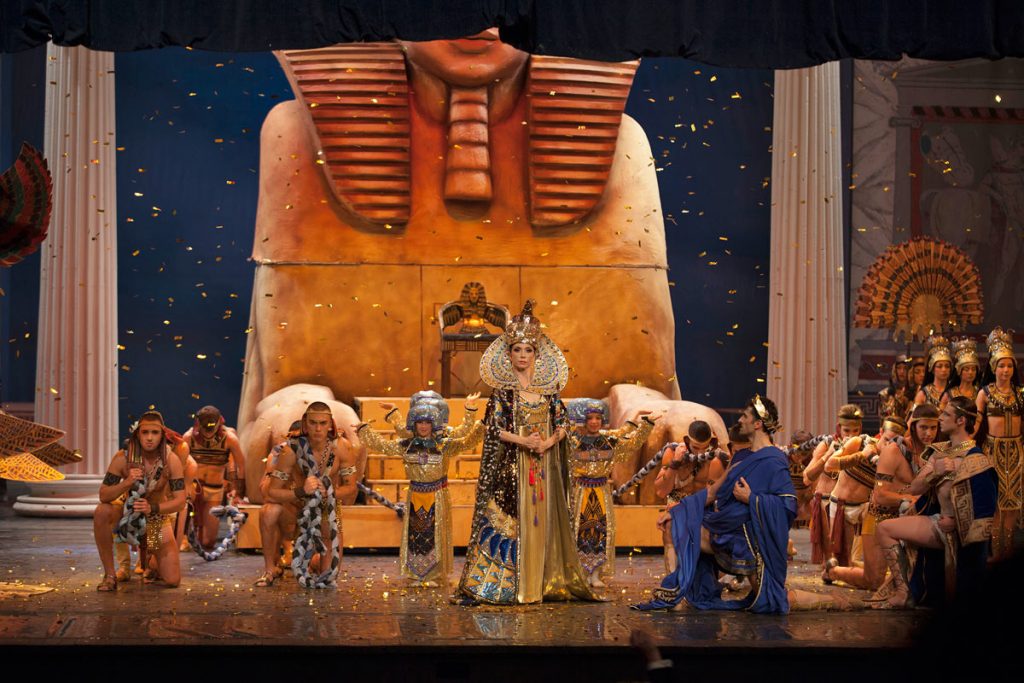 Macedonian Ballet – Cleopatra in rehearsal – Skopje – DanceTabs